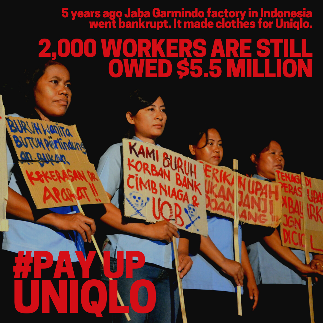Former Uniqlo garment workers vulnerable due to COVID-19 restrictions ...